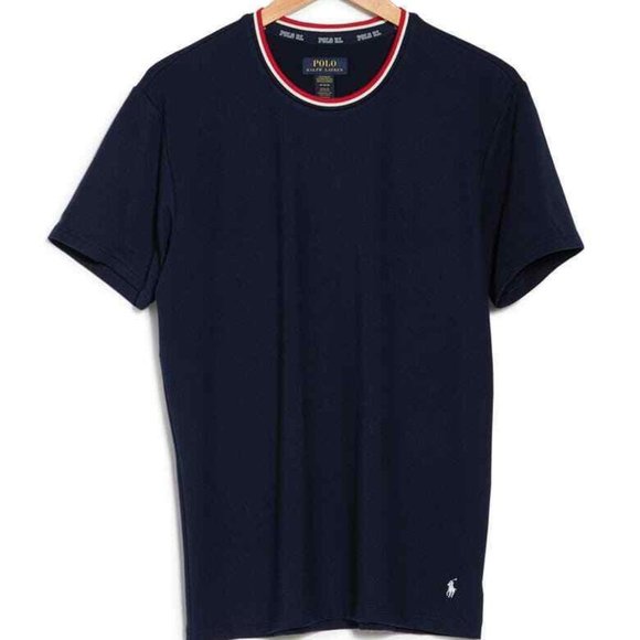 Polo Ralph Lauren | Shirts | Polo Mens Xl Navy Mini Terry Short Sleeve ...